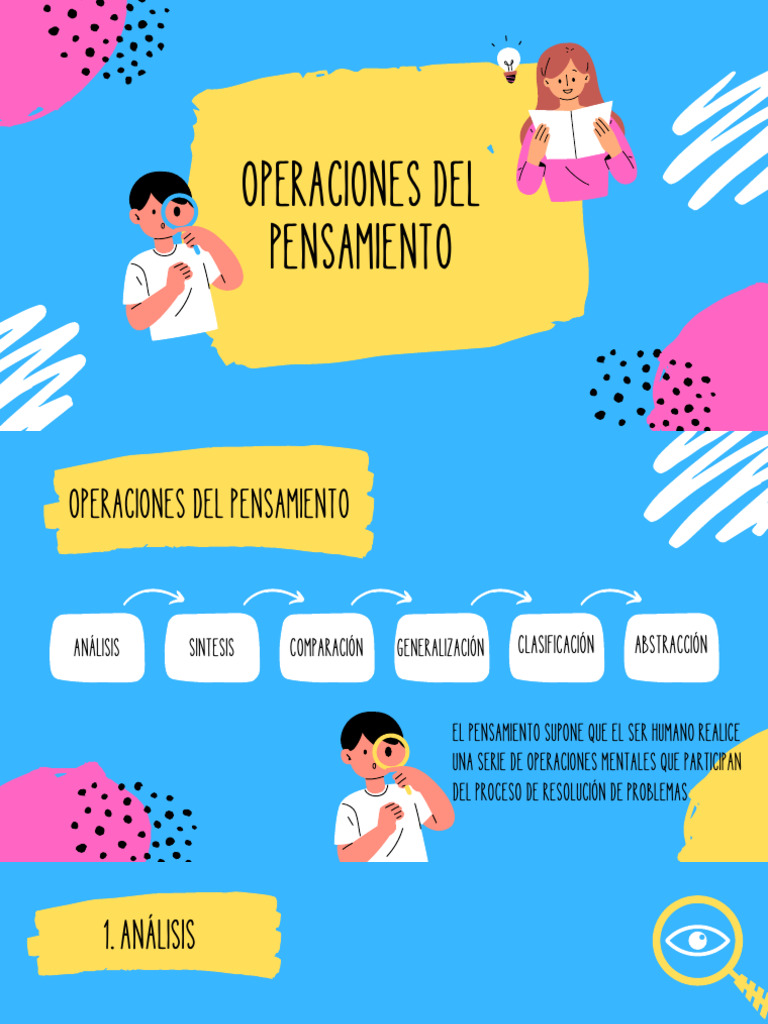 Operaciones Del Pensamiento | PDF | Pensamiento | Mente