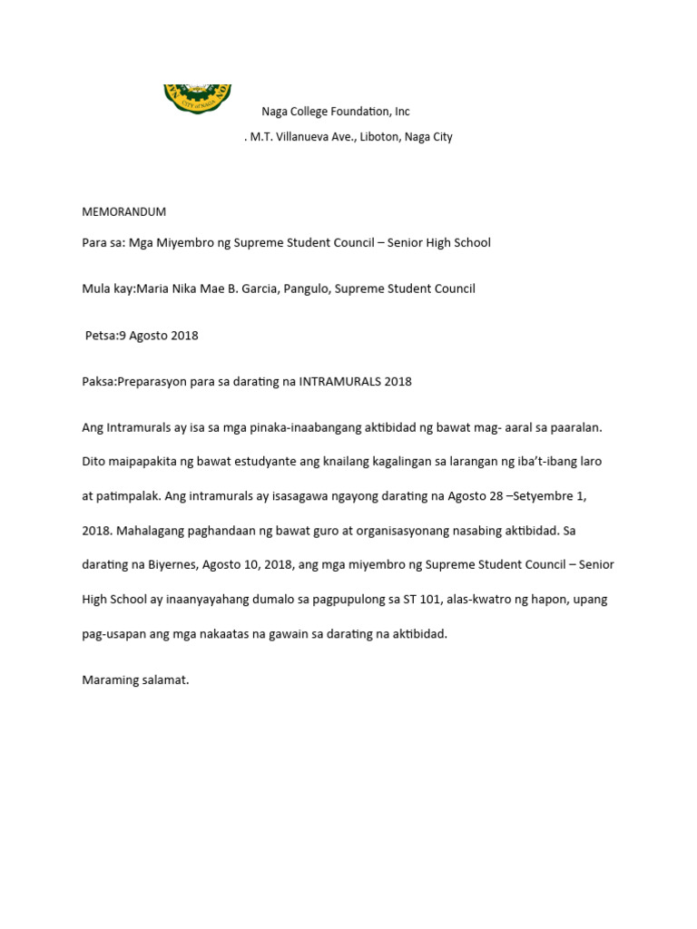 Naga College Foundation, Inc - M.T. Villanueva Ave., Liboton, Naga City ...