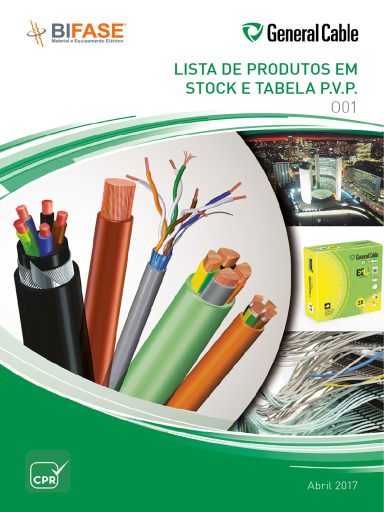 Bifase General Cable Catalogo Geral 2017 25-10-179z546q | PDF