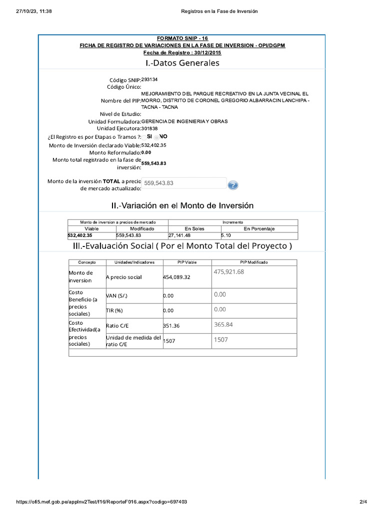 Formato Snip 16 | PDF