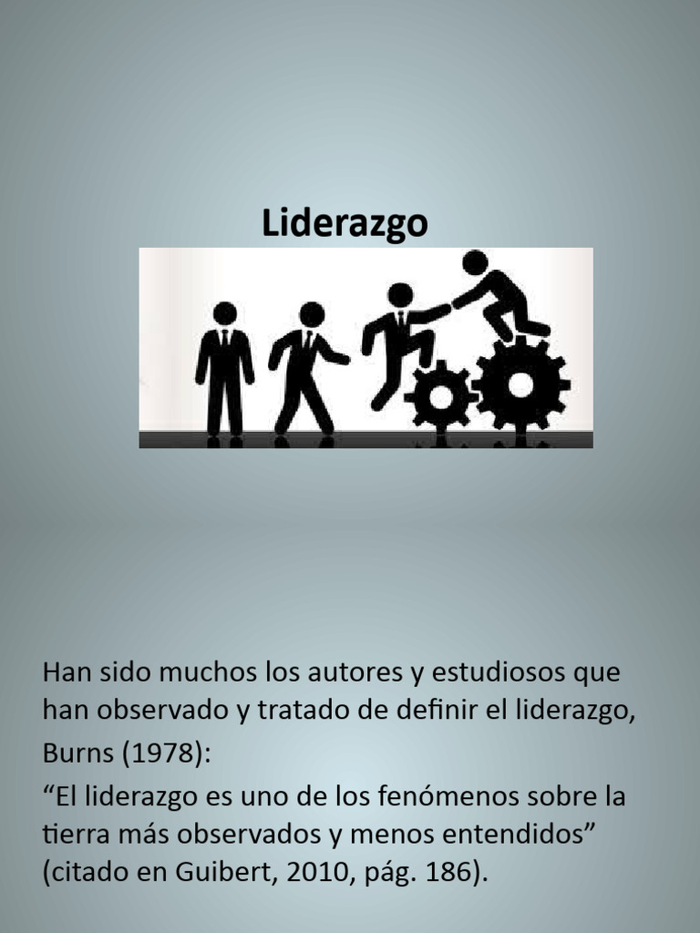 Liderazgo y Estilos de Liderazgo | PDF | Liderazgo | Conceptos psicologicos
