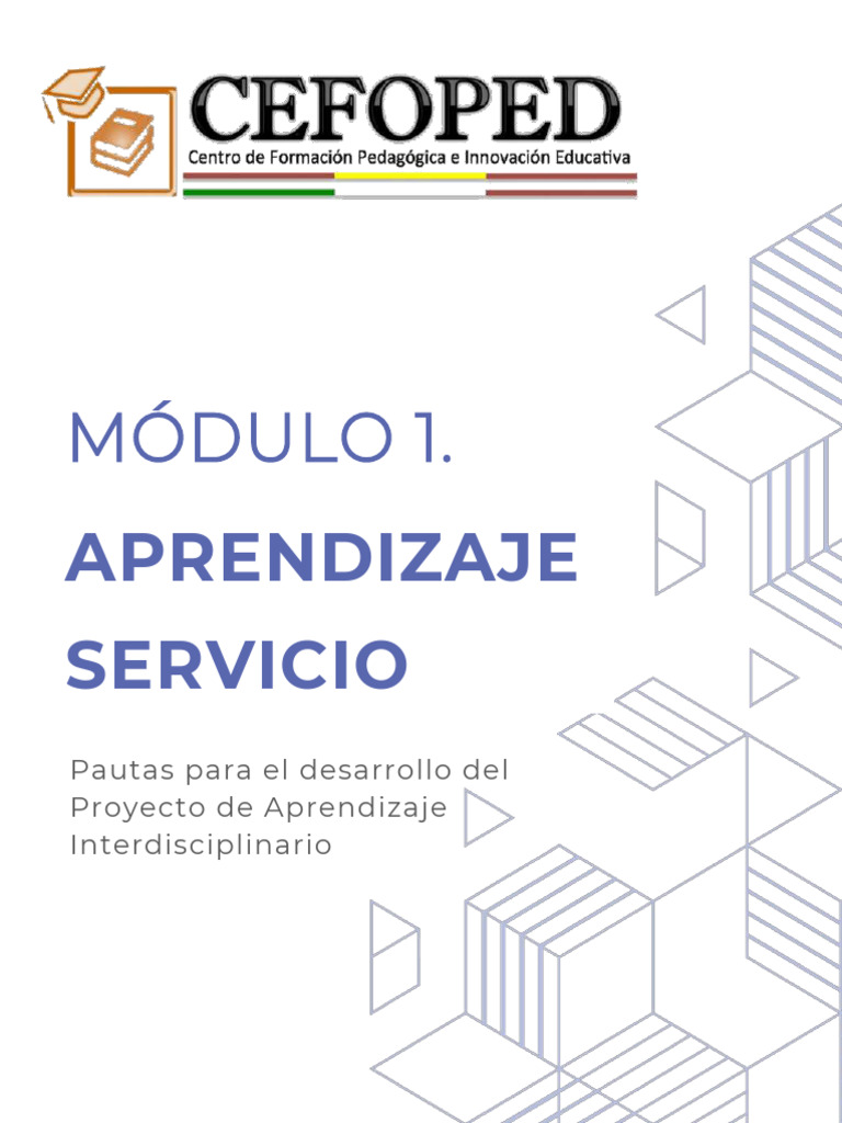 METODOLOGÍA APRENDIZAJE SERVICIO | PDF | Aprendizaje | Sevicio de aprendizaje