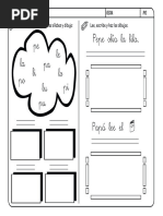 Cuadernito Lectoescritura Conozco La Letra P | PDF