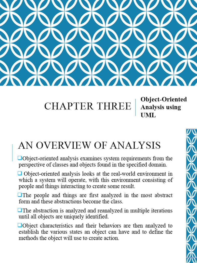 Chapter Three | PDF | Class (Computer Programming) | Object (Computer Science)
