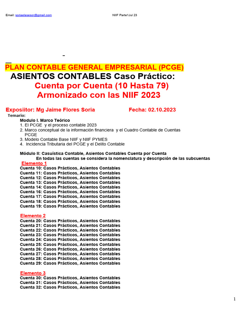 Material 1a 4 PCGE - Cta X Cta Oct23 Lima | PDF | normas ...