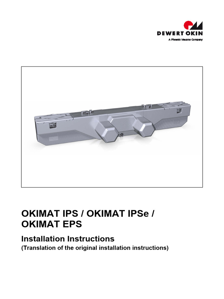 OKIMAT IPS/ IPSe/ EPS Installation Guide | PDF | Power Supply | Ac ...