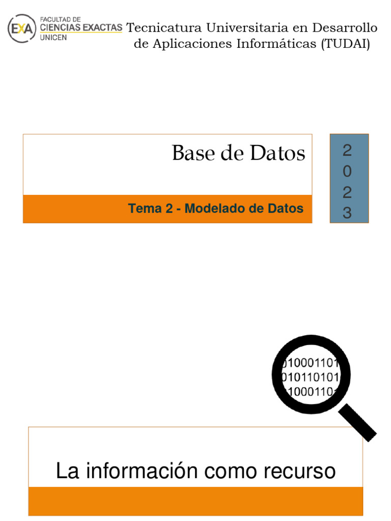 BD_02_Modelado de Datos | PDF
