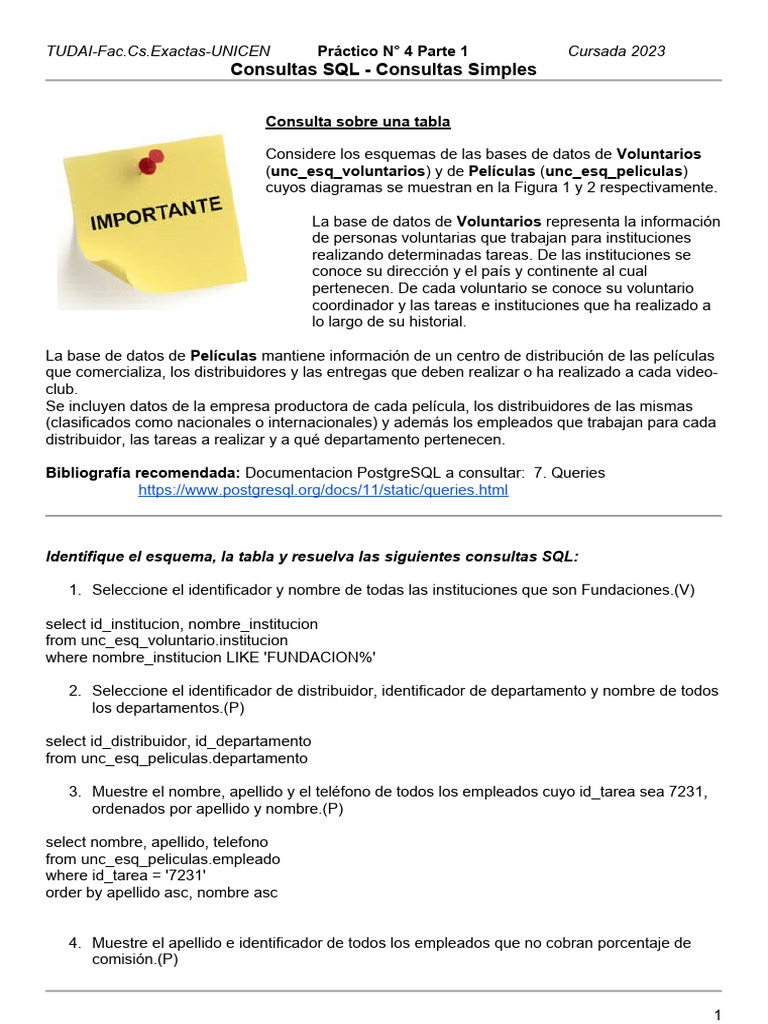Tp04 P1 Sql Inicial Descargar Gratis Pdf Sql Bases De Datos 7155