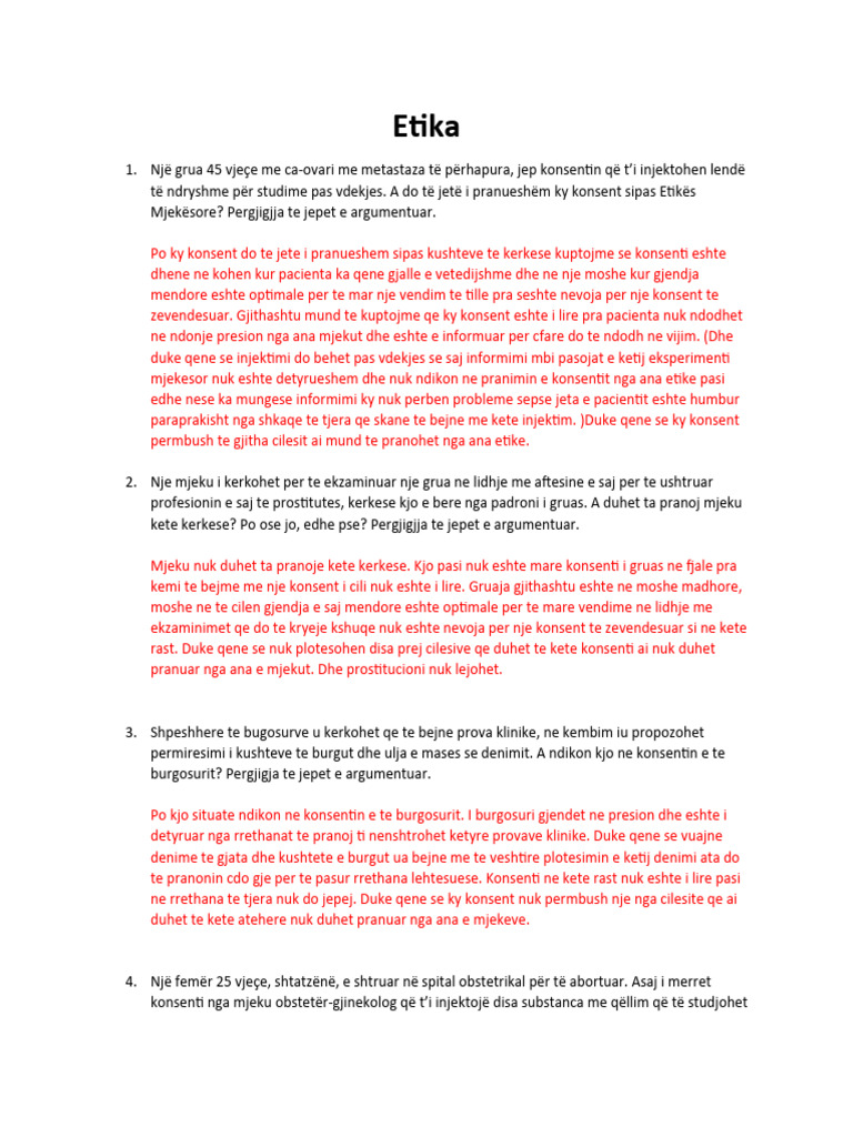 Situata Etike | PDF