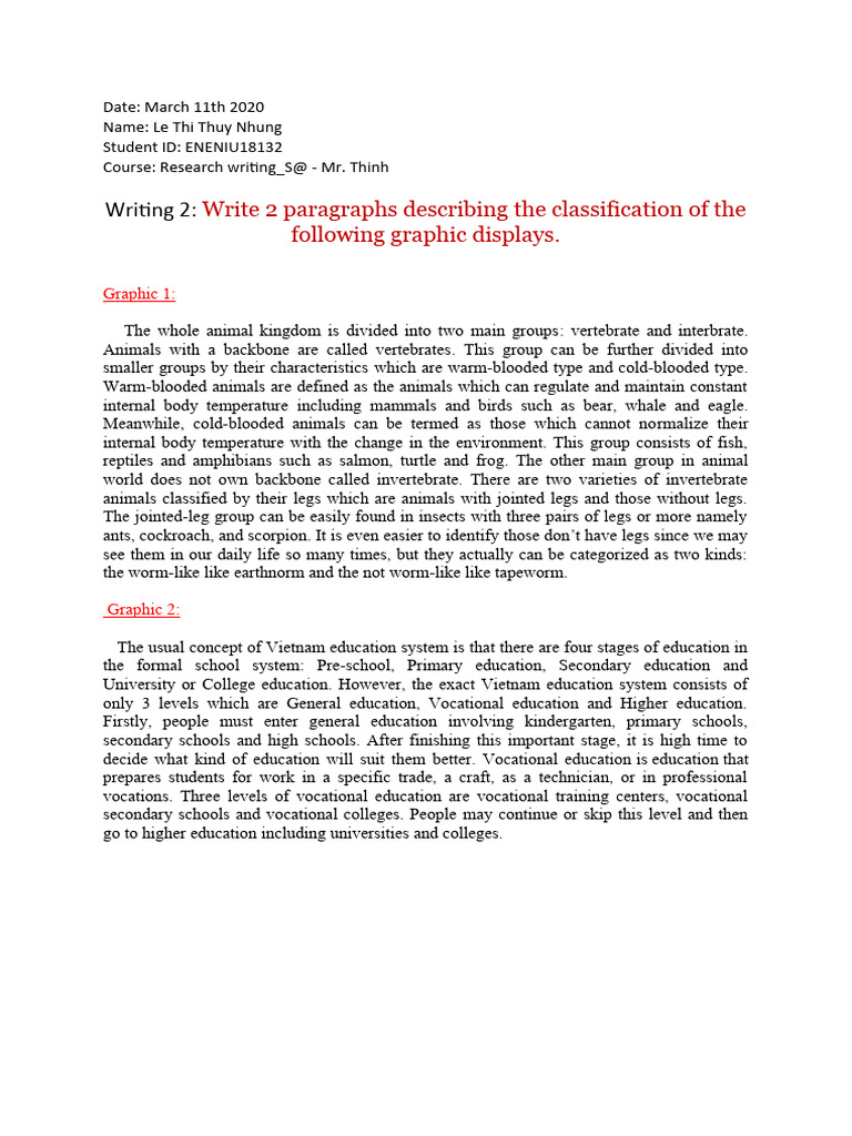 Writing2 LTTN ReWri | PDF