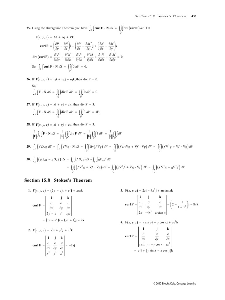 Solucionario Del Teorema de Stoke | PDF | Mathematical Objects | Analysis