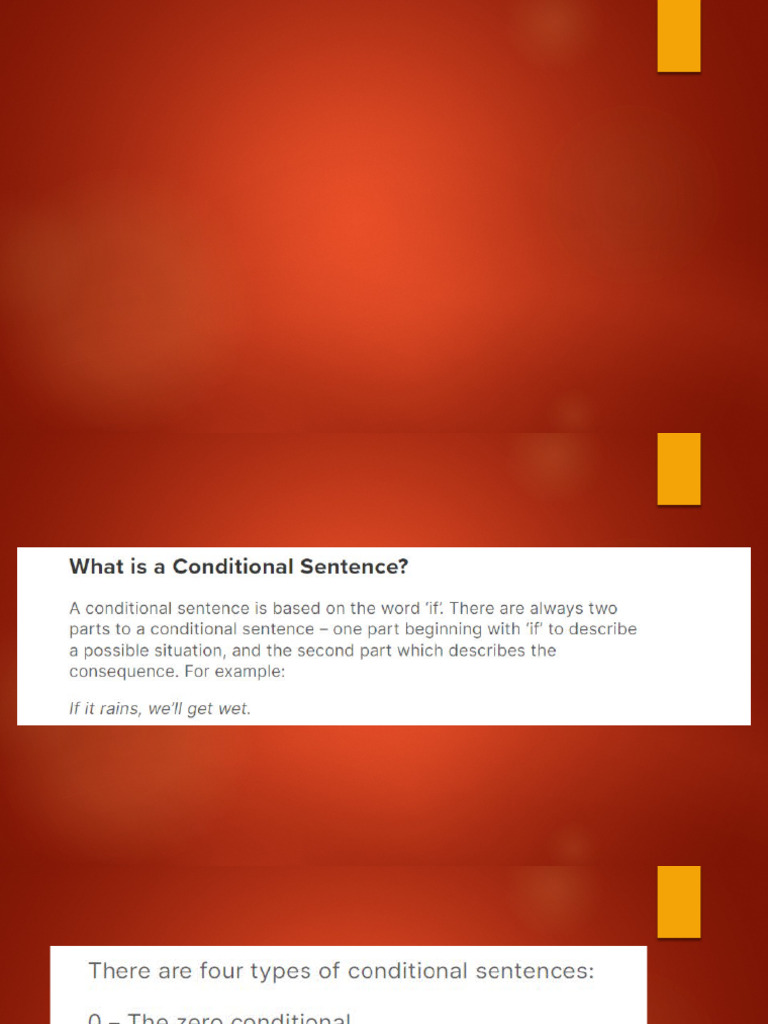 Conditionals - Zero - First - Second - Third Conditional | PDF | Verb | Language Families