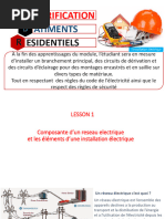 Cours Electricite Du Batiment | PDF | Interrupteur | Électricité