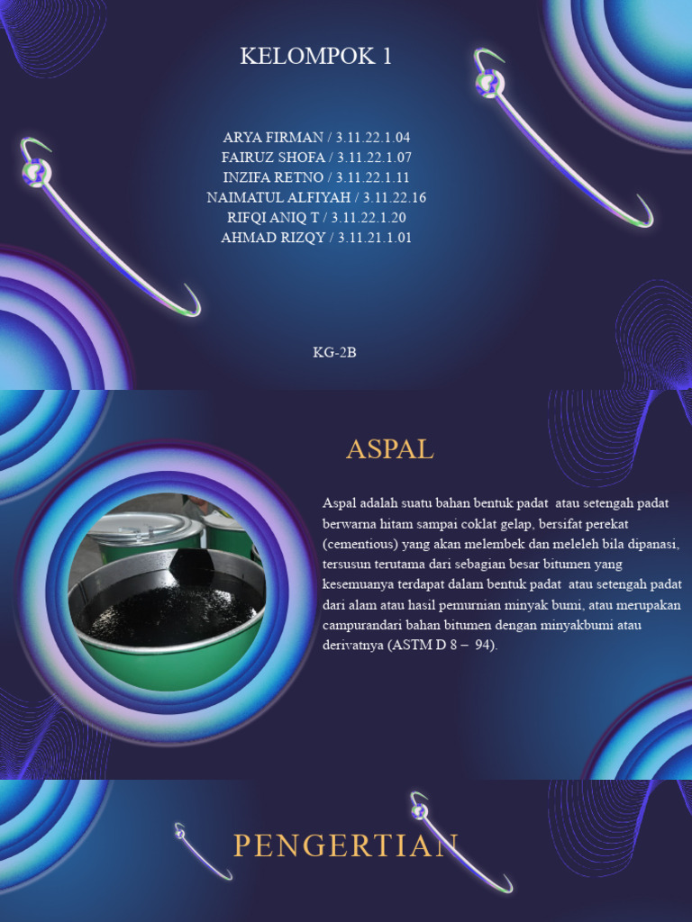 Jenis dan Sifat Aspal | PDF