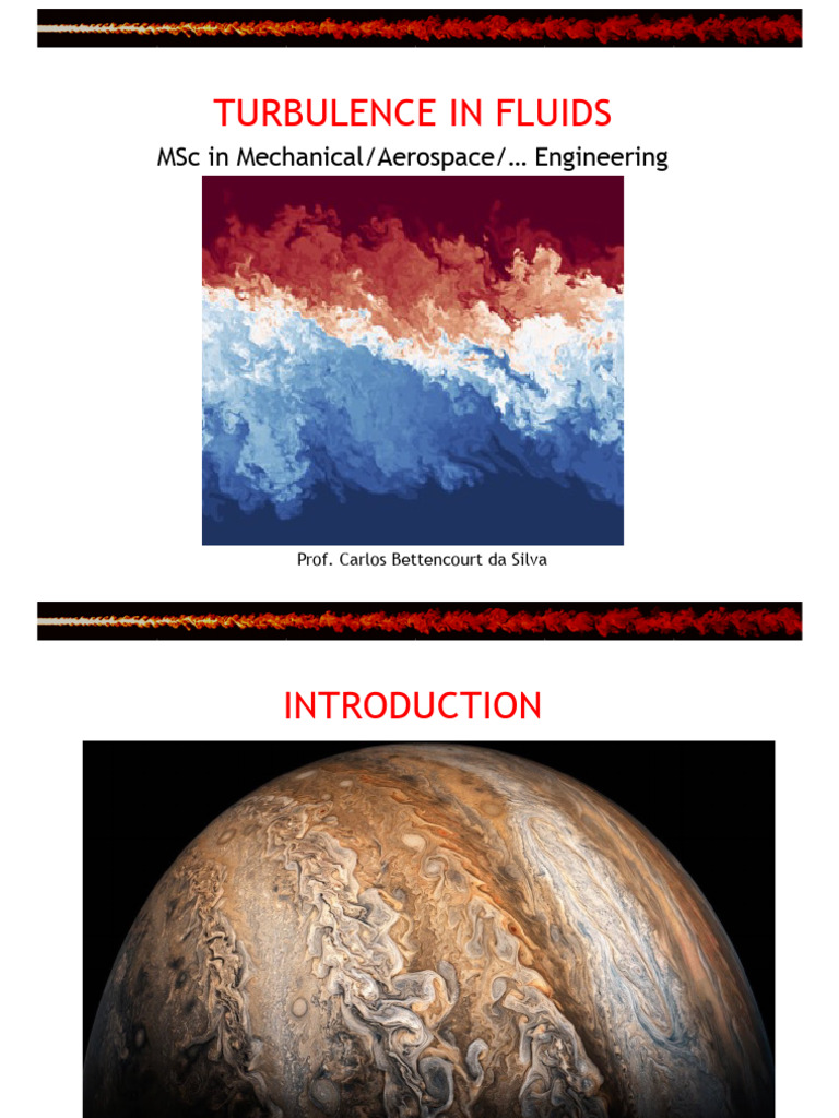Aula0 Turb in Fluids Presentation | PDF | Turbulence | Mechanics