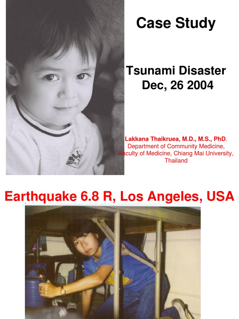 Case Study: Tsunami Disaster Dec, 26 2004 | PDF