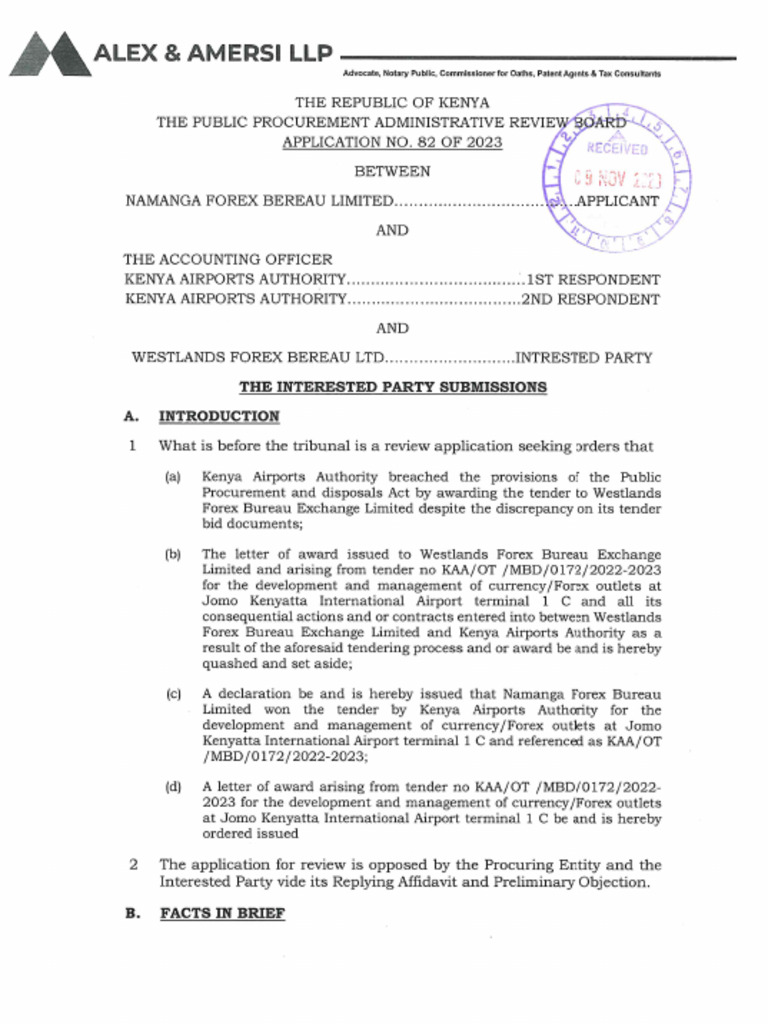 IP Submissions | PDF