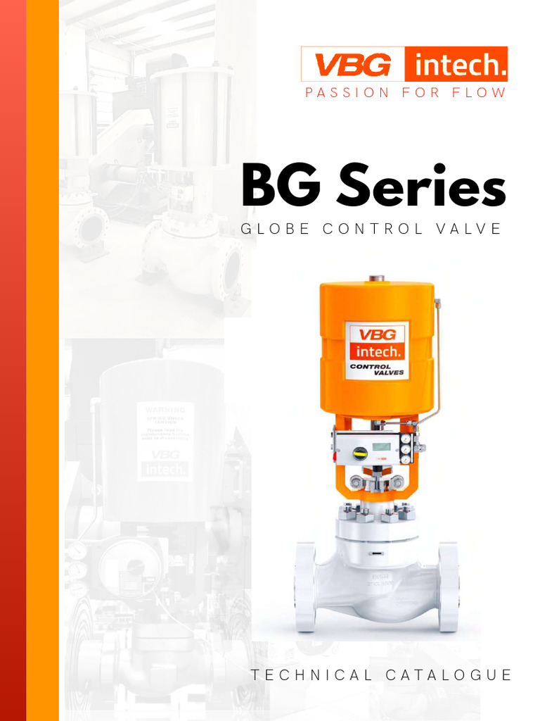 VBG Intech BG Series Control Valves | PDF | Valve | Actuator