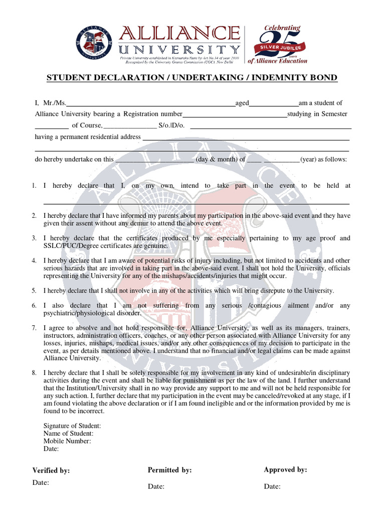Student Event Participation Form | PDF | Justice | Crime & Violence