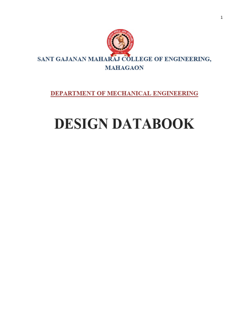 Design Data Handbook ( (MD-I) | PDF | Screw | Belt (Mechanical)