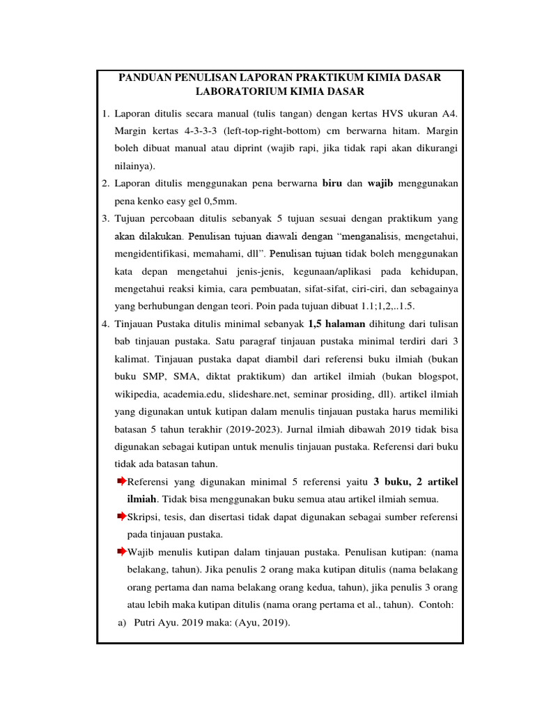 Laporan - Panduan Prak Kd-1 | PDF