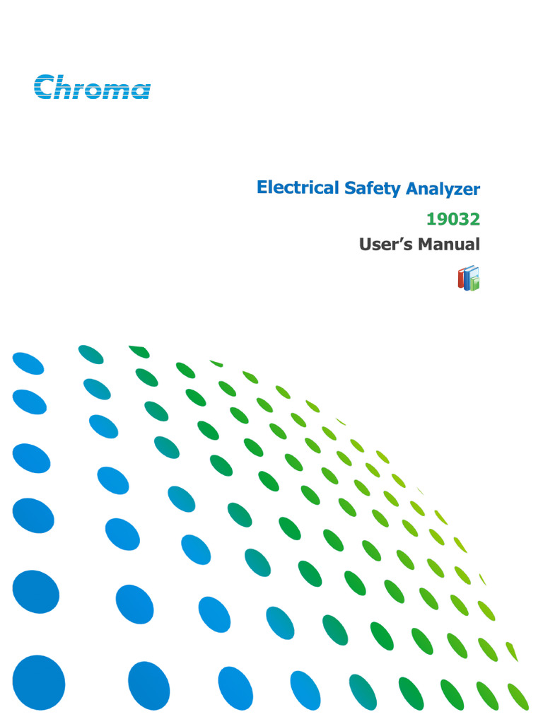 Manual Chroma Model 19032 | PDF | High Voltage | Fuse (Electrical)