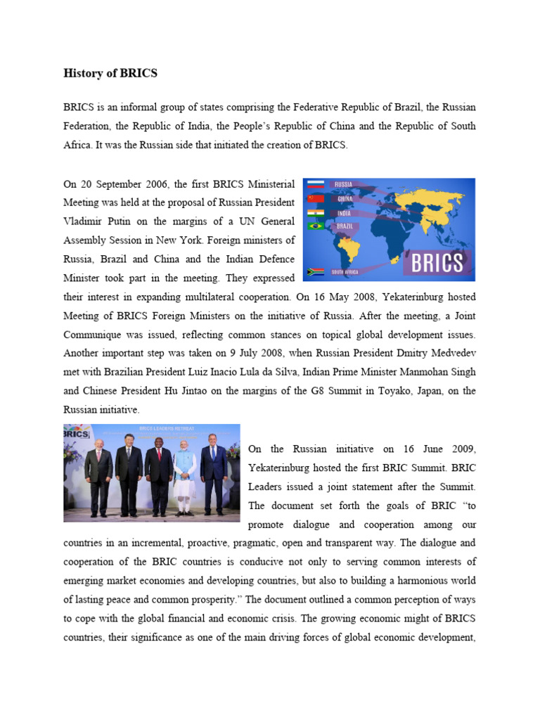 BRICS | PDF | Bric | China