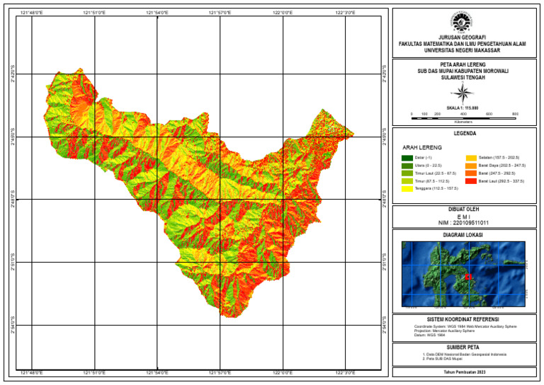 Emi - Peta Arah Lereng | PDF
