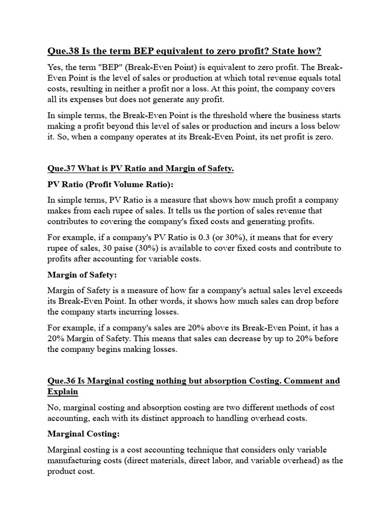 Ccma Theory | PDF | Economics | Pricing