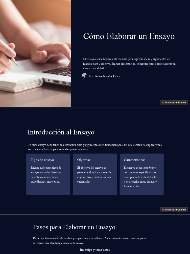 Como-Elaborar-un-Ensayo | PDF | Ensayos | Ciencia cognitiva