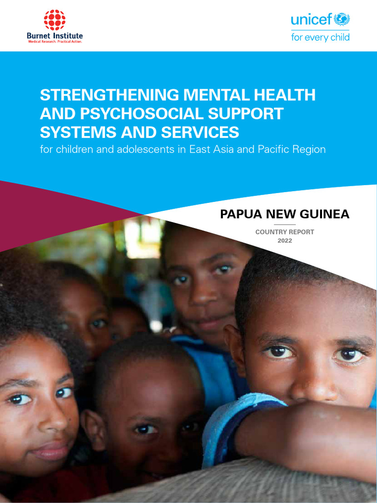 Unicef Mhpss in Eap PNG Report | PDF | Mental Health | Mental Disorder