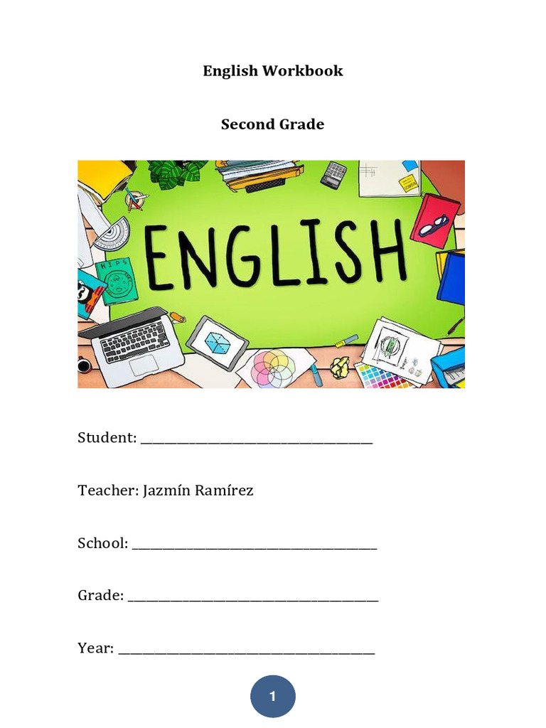 English Workbook 2 | PDF | Color