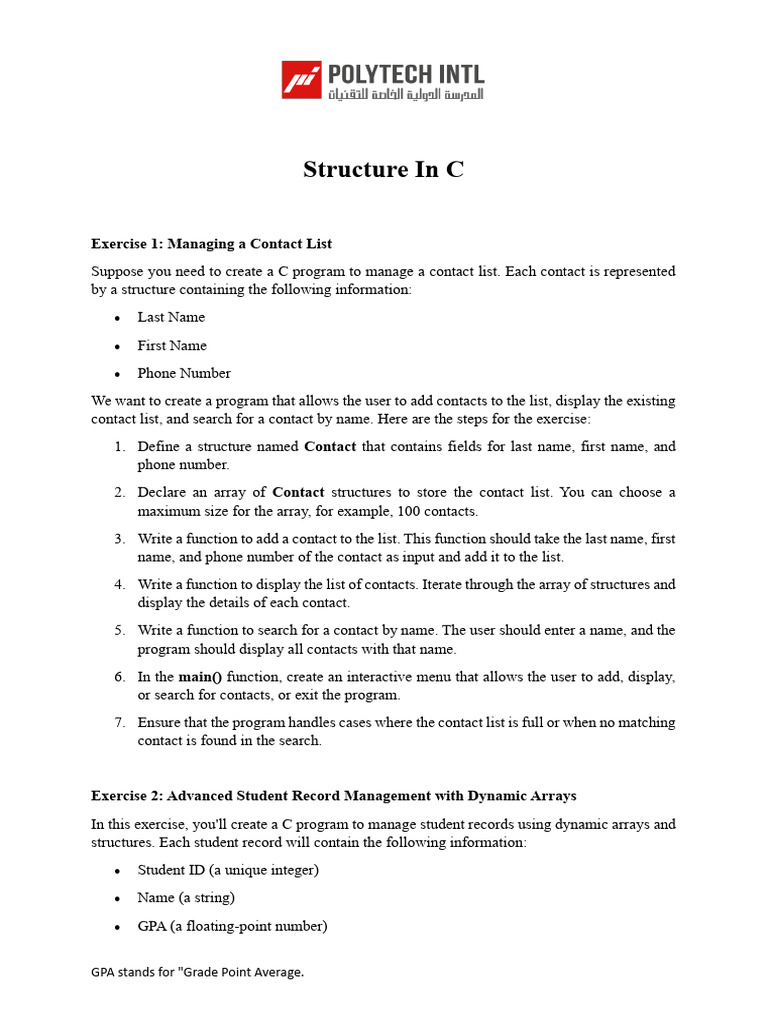 Structure in C | PDF | Function (Mathematics) | String (Computer Science)