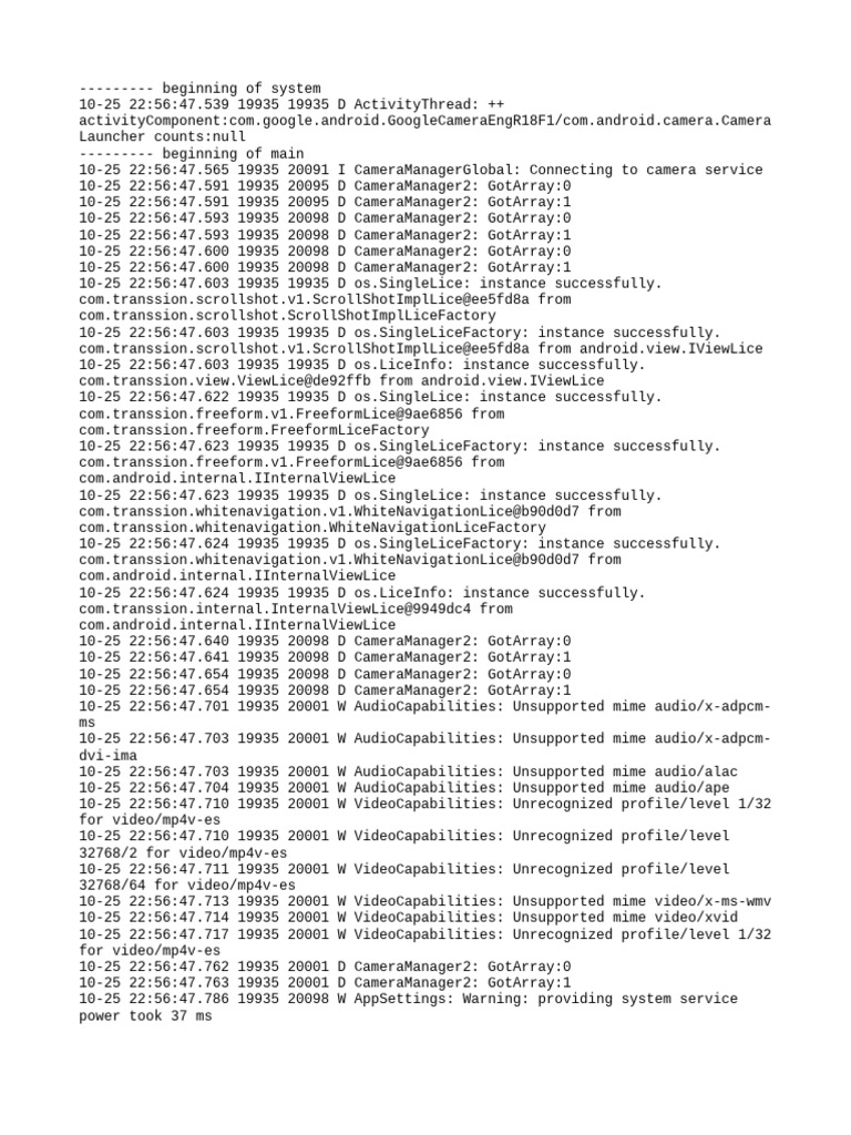 Log Cat 1698249407405 | PDF | Java (Programming Language) | Computing Platforms