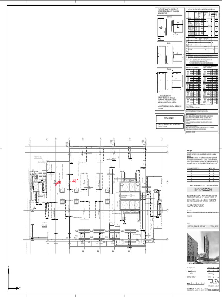 t11 TZ Pe PL Est d19 Asy01 - Cubierta Armadura Superior y | PDF | Ingeniería estructural ...