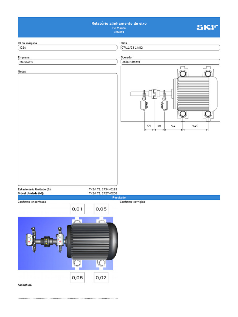 Shaft Alignment Report 20231107-14.02.20 | PDF