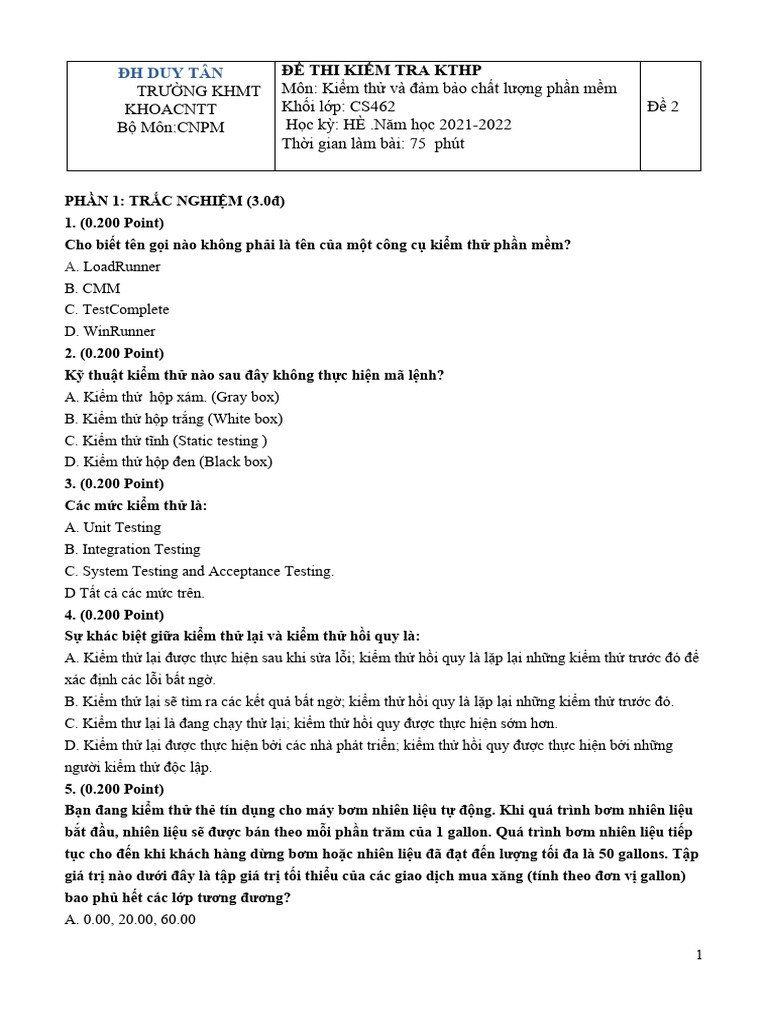 De2 KTPM Finish | PDF