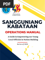 Barangay Budget Operations Manual 2022 Edition | PDF