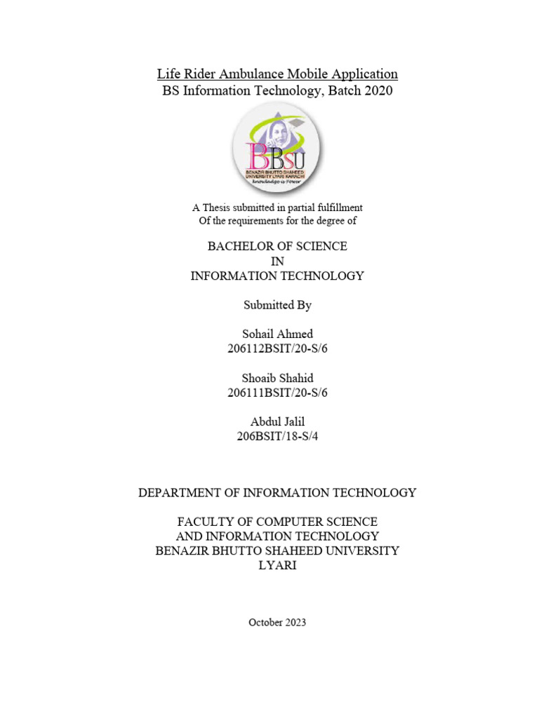 Updated FYP Thesis 6 CHAPTERS | PDF | Software Development Process | Telephone