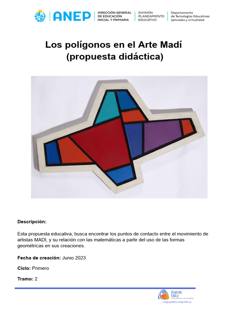 Los polígonos en el Arte Madí | PDF