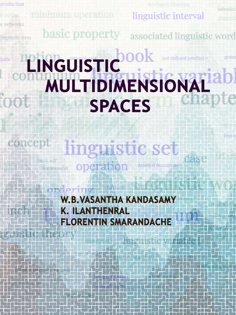 Linguistic Multidimensional Spaces | PDF | Area | Geometry