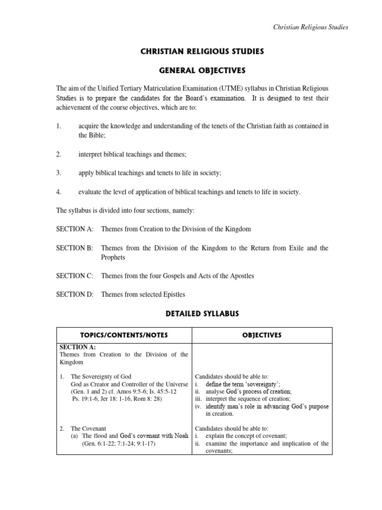 Christian Religious Studies | PDF | Acts Of The Apostles | Books Of Kings