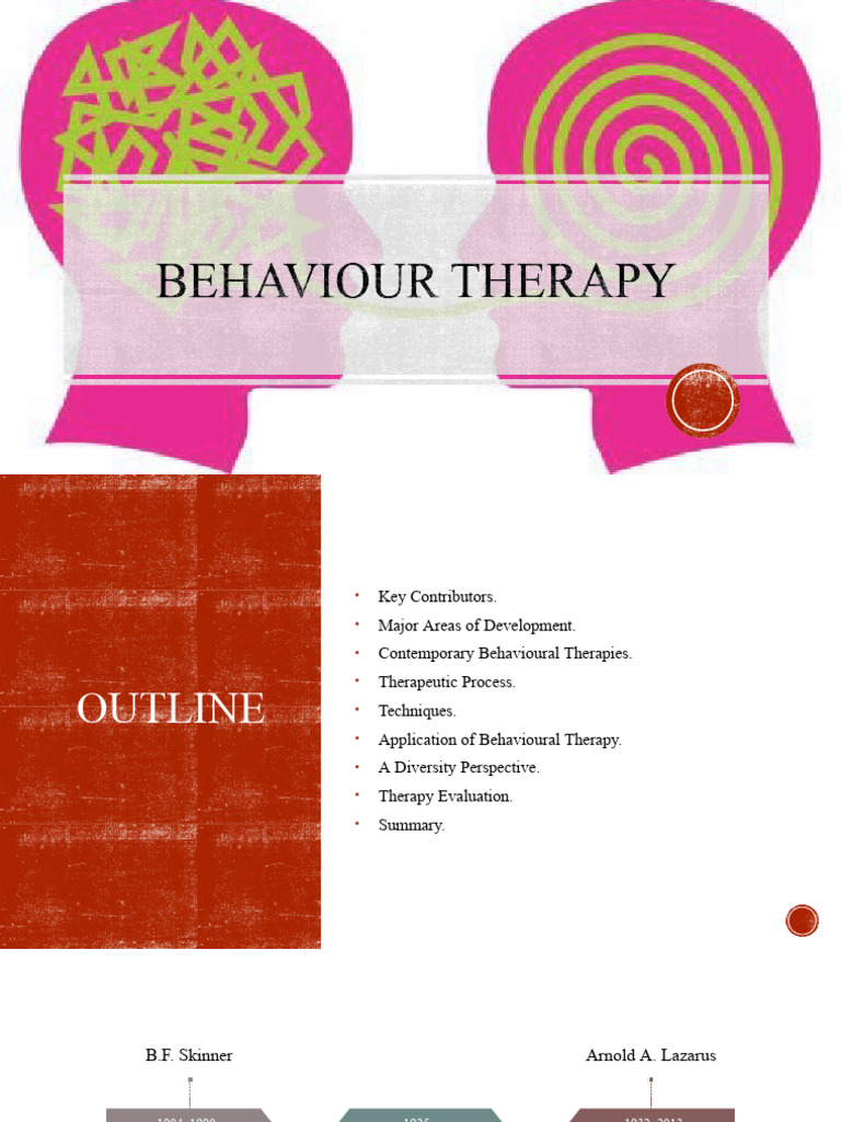 APP3015 Session 7 Presentation - Behaviour Therapy | PDF ...
