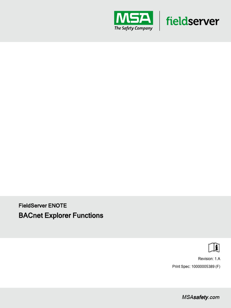 ENOTE-BACnet Explorer Functions | PDF | Router (Computing) | Gateway (Telecommunications)