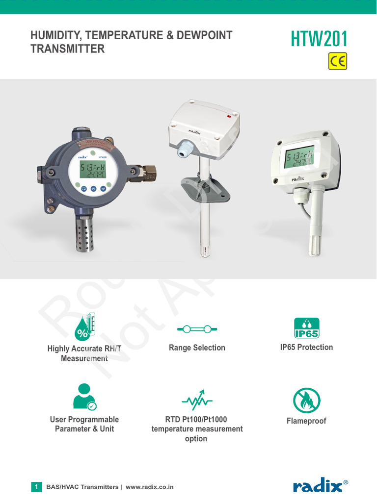 Cat#703r7 HTW201 2 | PDF | Humidity | Computer Engineering