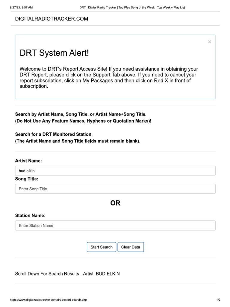 Digital Radio Tracker 08 - 27 - 23 | PDF