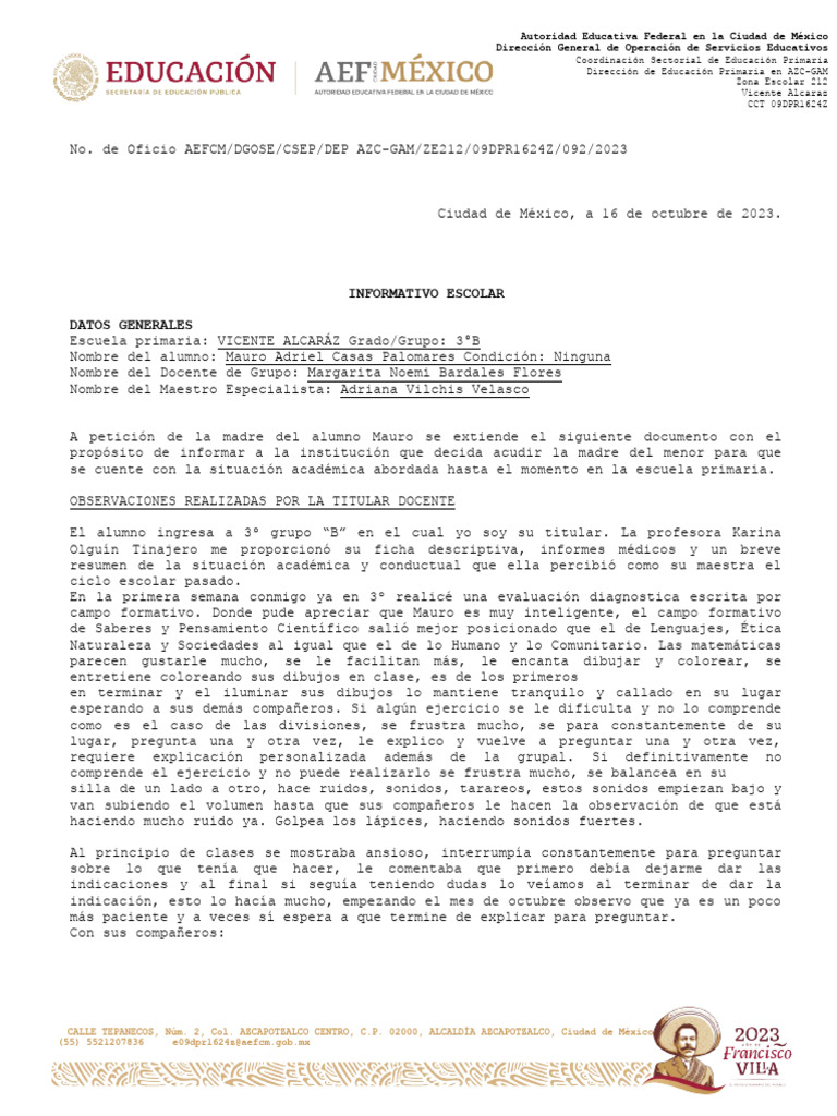 92 canalización UDEEI | PDF | Comportamiento | Ciudad de México