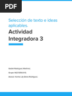 Actividad Integradora 5 Modulo 5 | PDF
