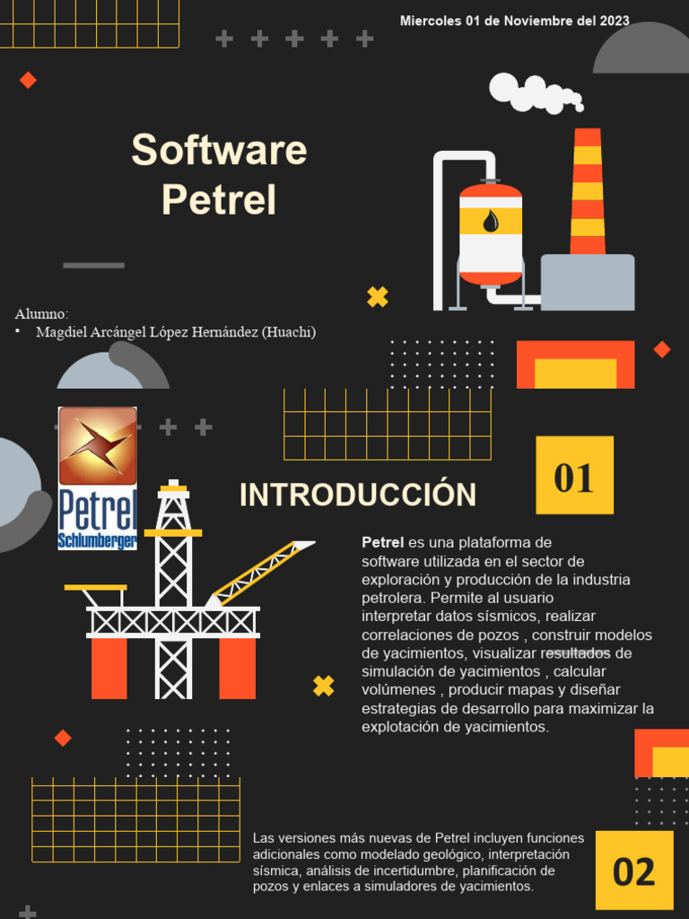 Software Petrel | PDF | Software | Geología