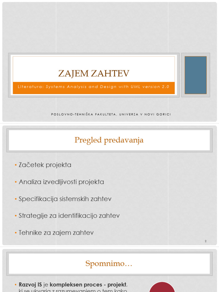 Zajem Zahtev | PDF